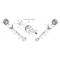 Loncin LC2V78F-1 (678cc, 19.7hp) Engine Parts | Loncin L & V-Twin ...