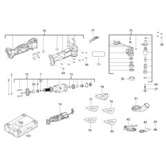 Milwaukee M18FMT Multi Tool Parts | Milwaukee Multi Tool Parts | Multi ...