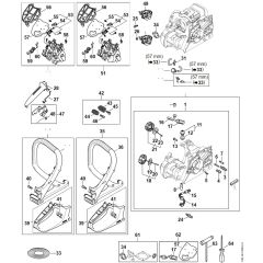 Stihl MS172 / MS172C Chainsaw Parts | Stihl Petrol Chainsaw (MS) Parts ...
