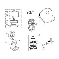Viking TE 400 Electric Grass Trimmer Parts | Viking Electric Grass ...