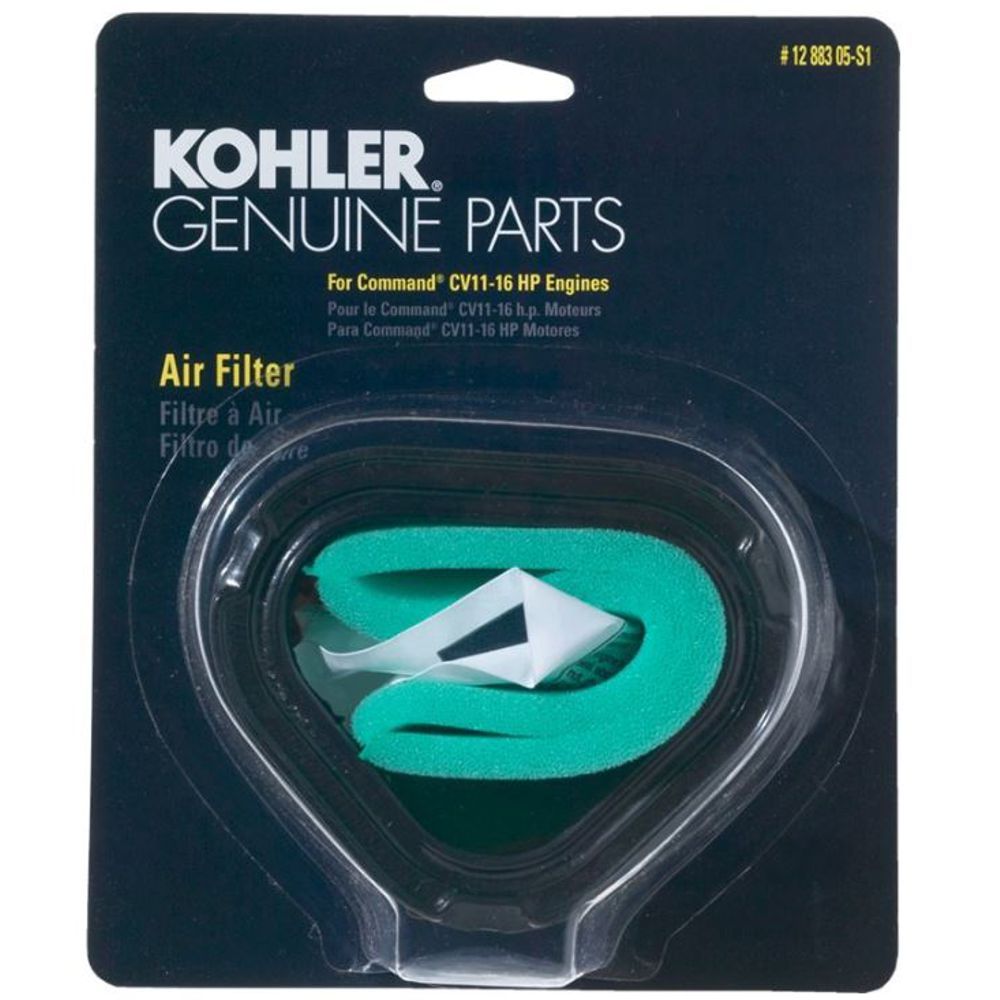 Air Filter/Pre-Cleaner Kit for Kohler CV11-CV16 Engines - OEM No. 12 ...