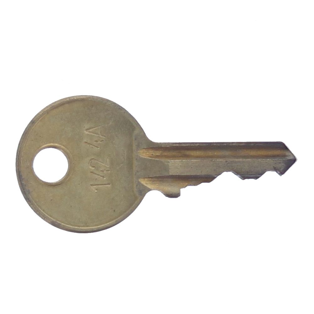 Equipment Key 1424A for Industrial Machines - Spare Key | L&S