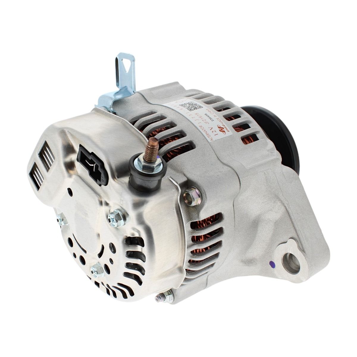 Alternator for Kubota U55-4, U55 Mini Excavators - OEM No. 1J731 64010 ...