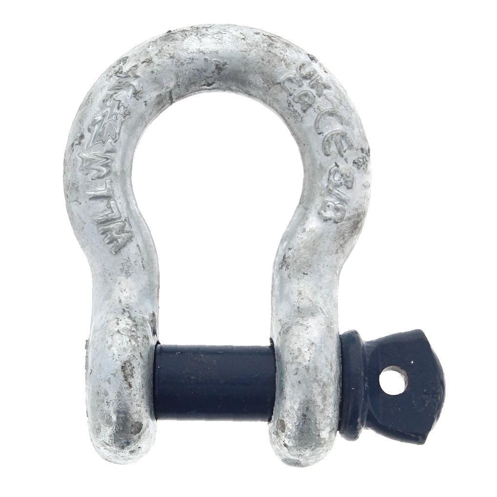 26mm Screw Pin Shackle Alloy Steel Galvanized - 3.25T Load Capacity | L&S