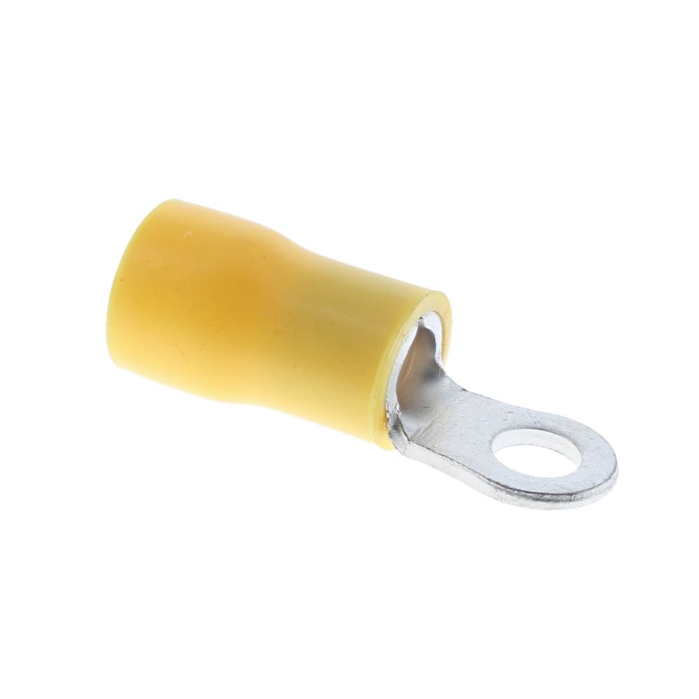 Cable Connector 3.7mm Yellow - 50 Pack | L&S