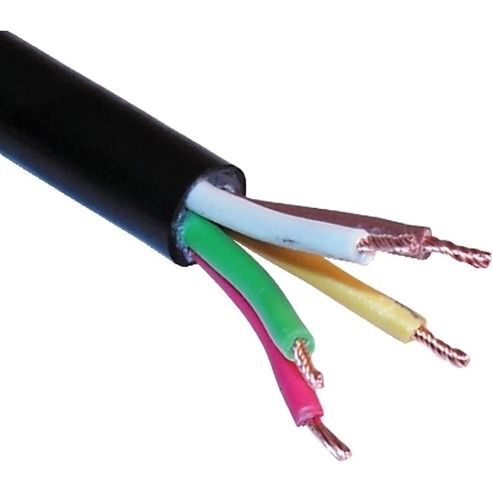 5 Core Cable 30m 8.75amp (Black) | L&S