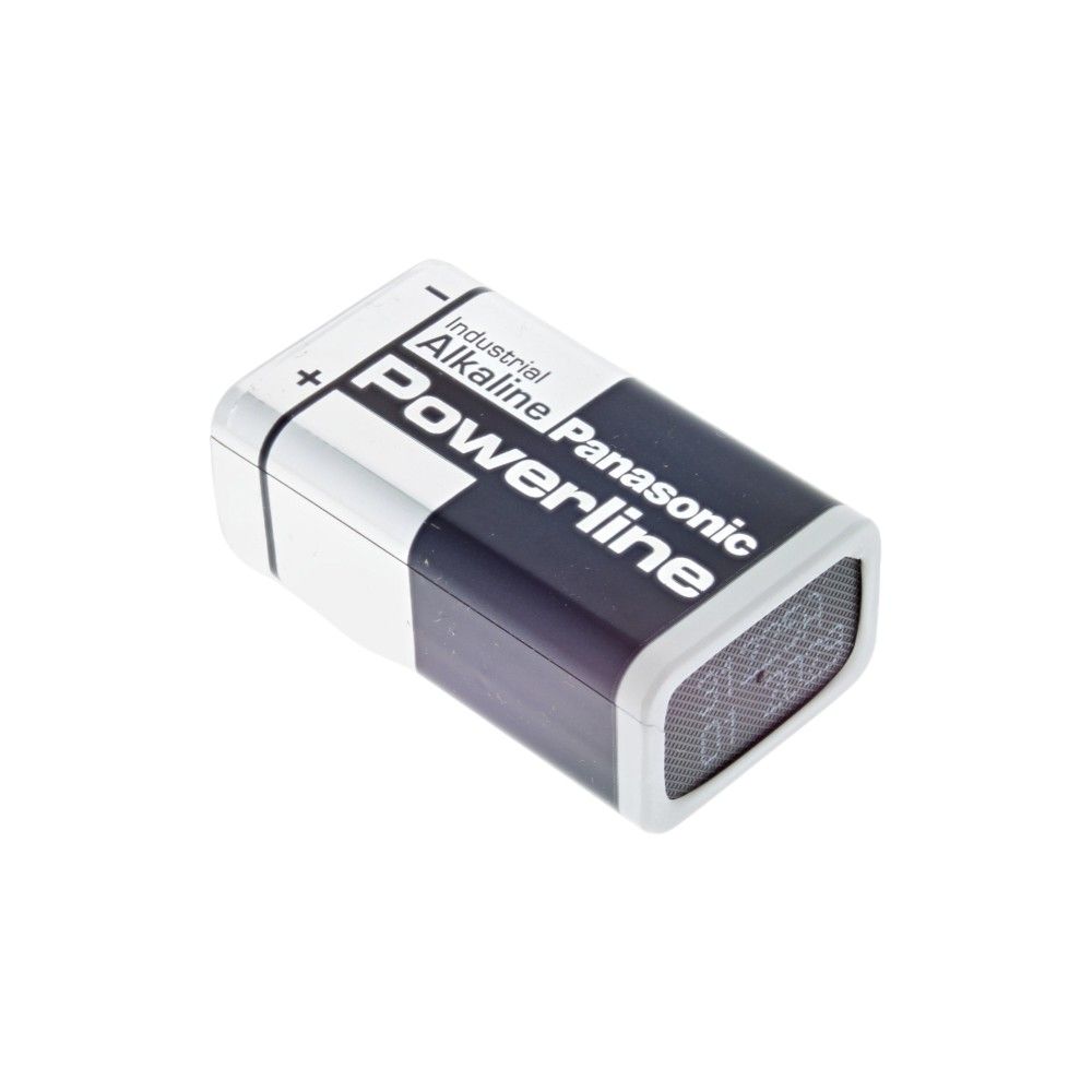 Panasonic PowerLine 9V 6LR61AD Batteries - Pack of 10 | L&S