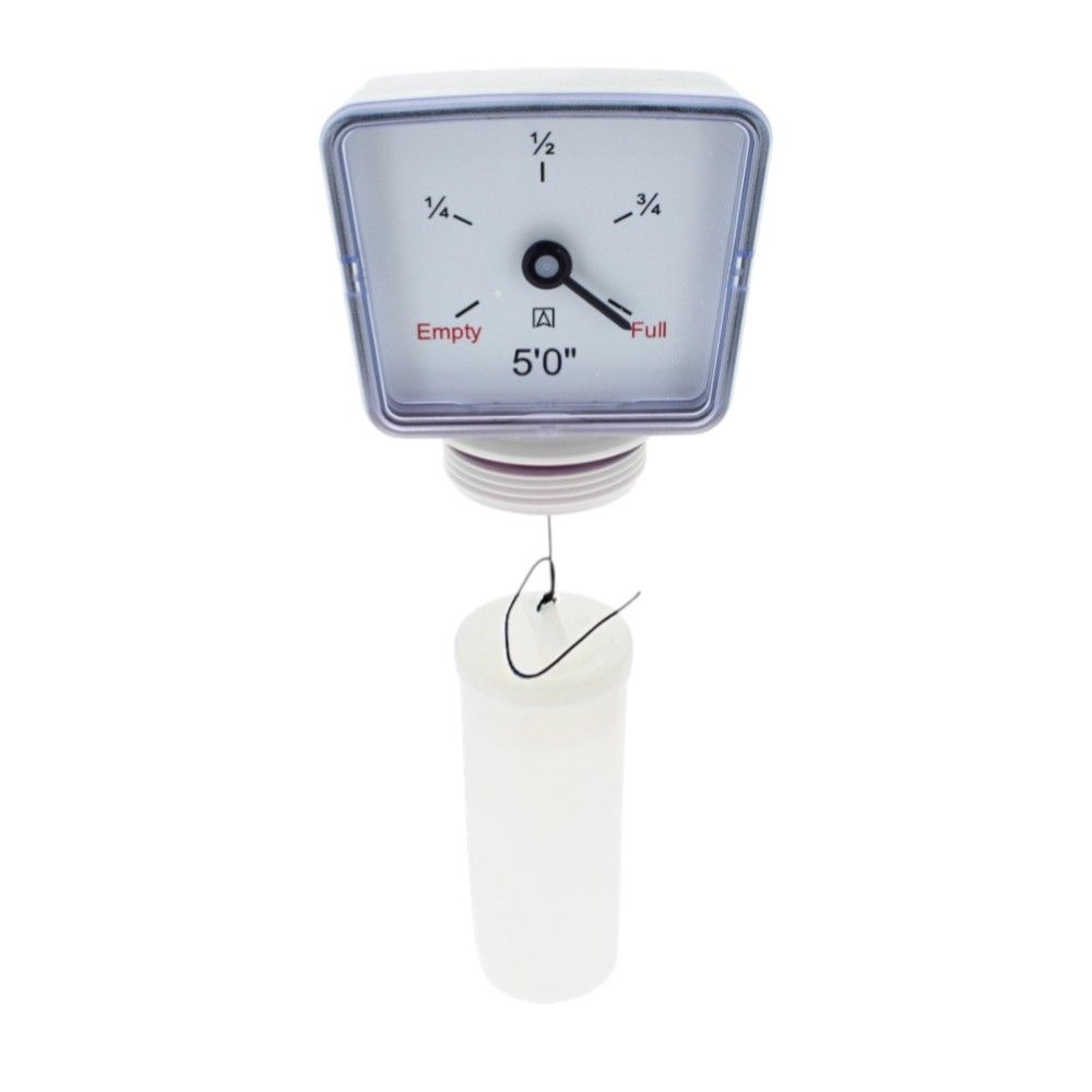 Tank Float Gauge for 5 Foot Tanks - Liquid Level Indicator | L&S