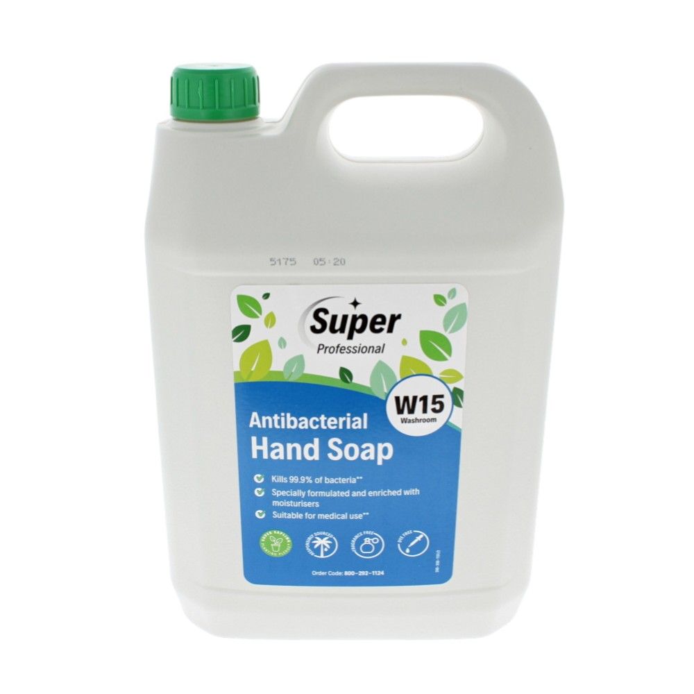 5L Antibacterial Hand Wash - Kills 99.9% Germs, For Soft & Clean Hands ...
