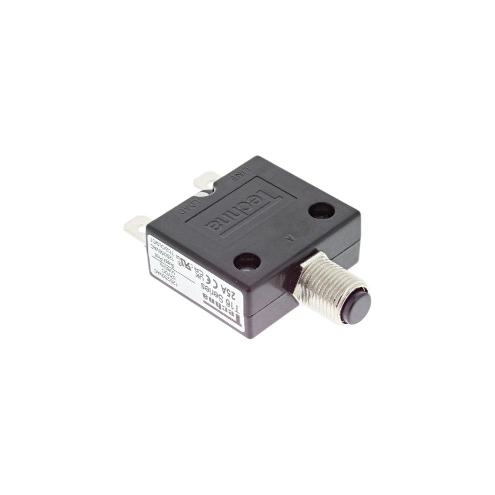 Push Button Panel Circuit Breaker With Fixing Nut 25 AMP | L&S