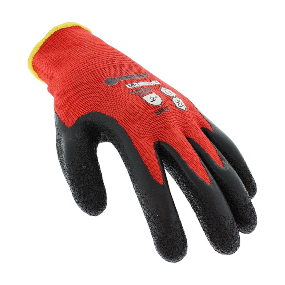 Work Gloves Red Small Size 7 for Versatile Applications | L&S