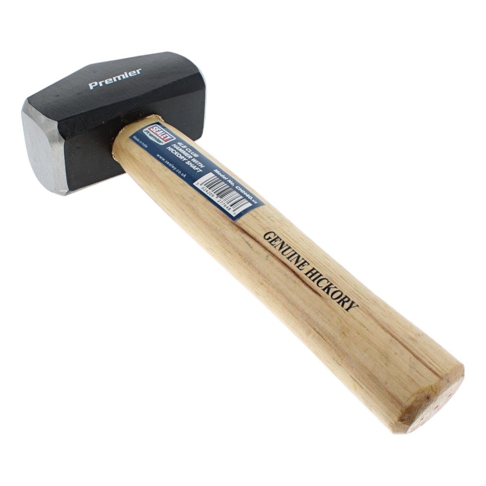 Lump Hammer 1.81kg with Hickory Handle for Demolition Work | L&S