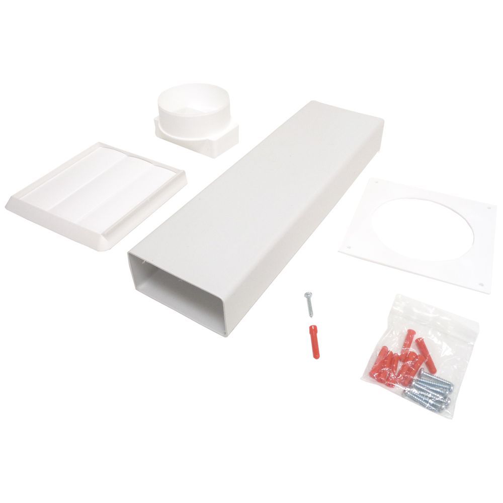 Drywall One-Brick Vent Kit 4" Hose Dia Suitable for Domestic Home ...