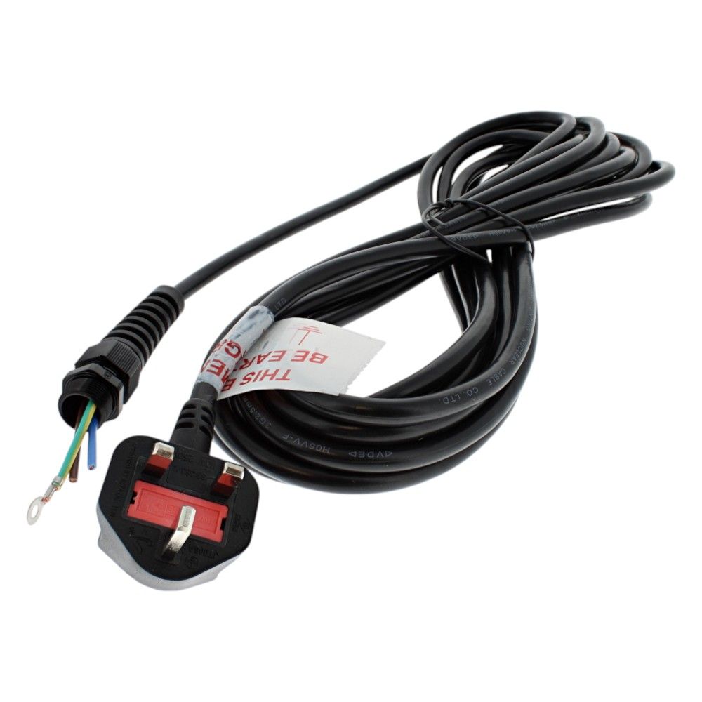 Cable Main Assembly 240V for Hiretech HT8 (Single-Speed) Drum Floor ...