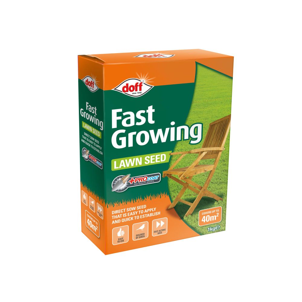 Fast Growing Lawn Seed 1kg | L&S