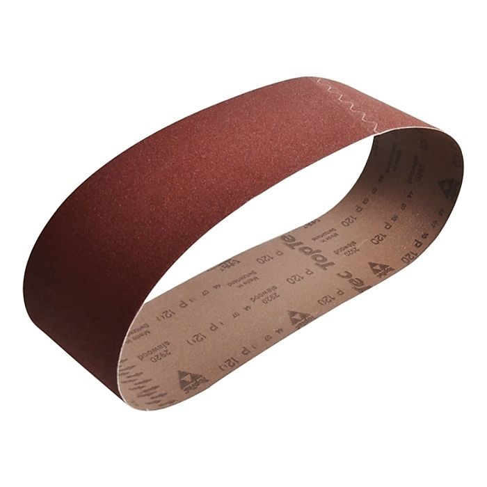 Cloth Sanding Belt 915mm x 100mm x 120g by Faithfull | L&S