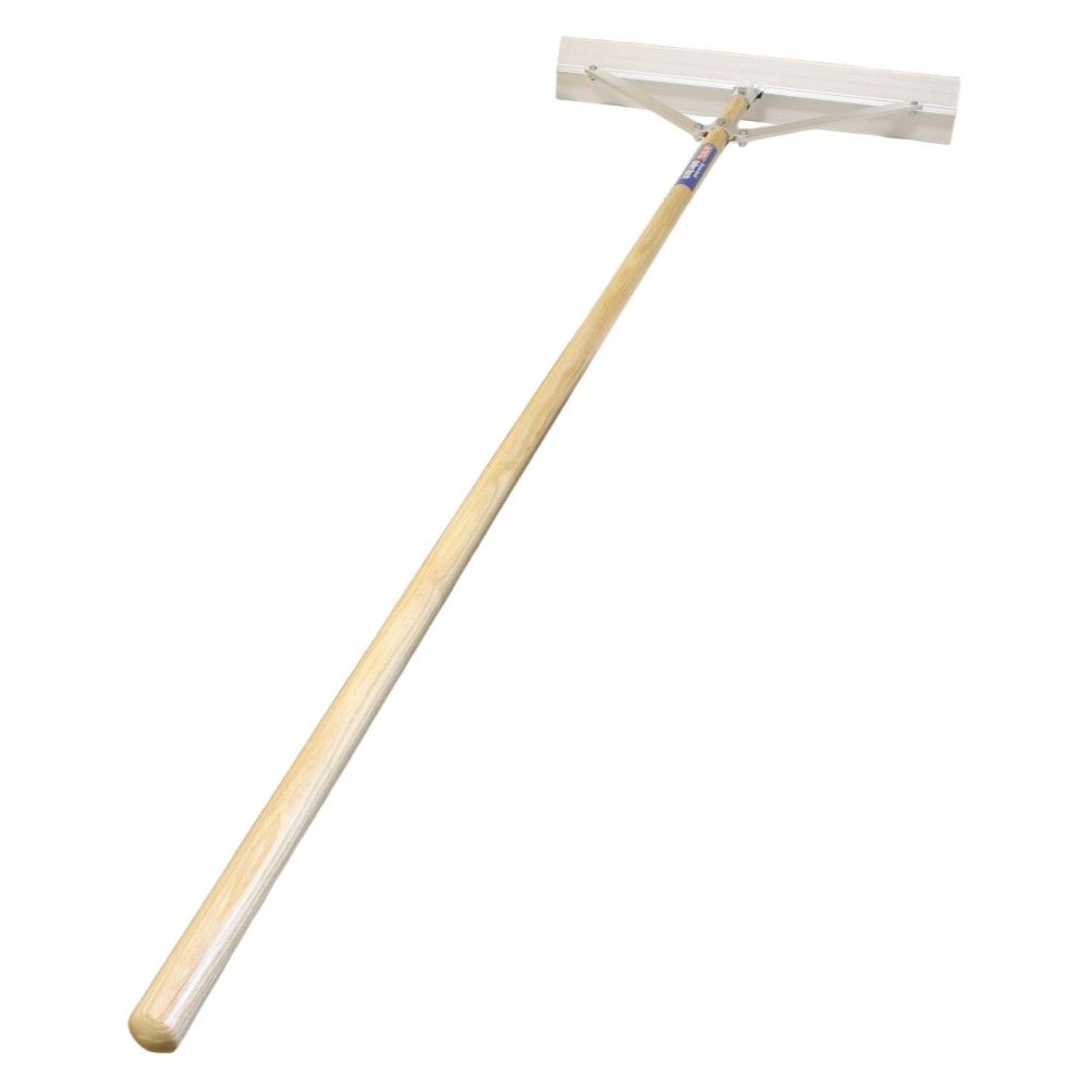 Aluminium Builder's Spazzle with Wooden Handle | L&S