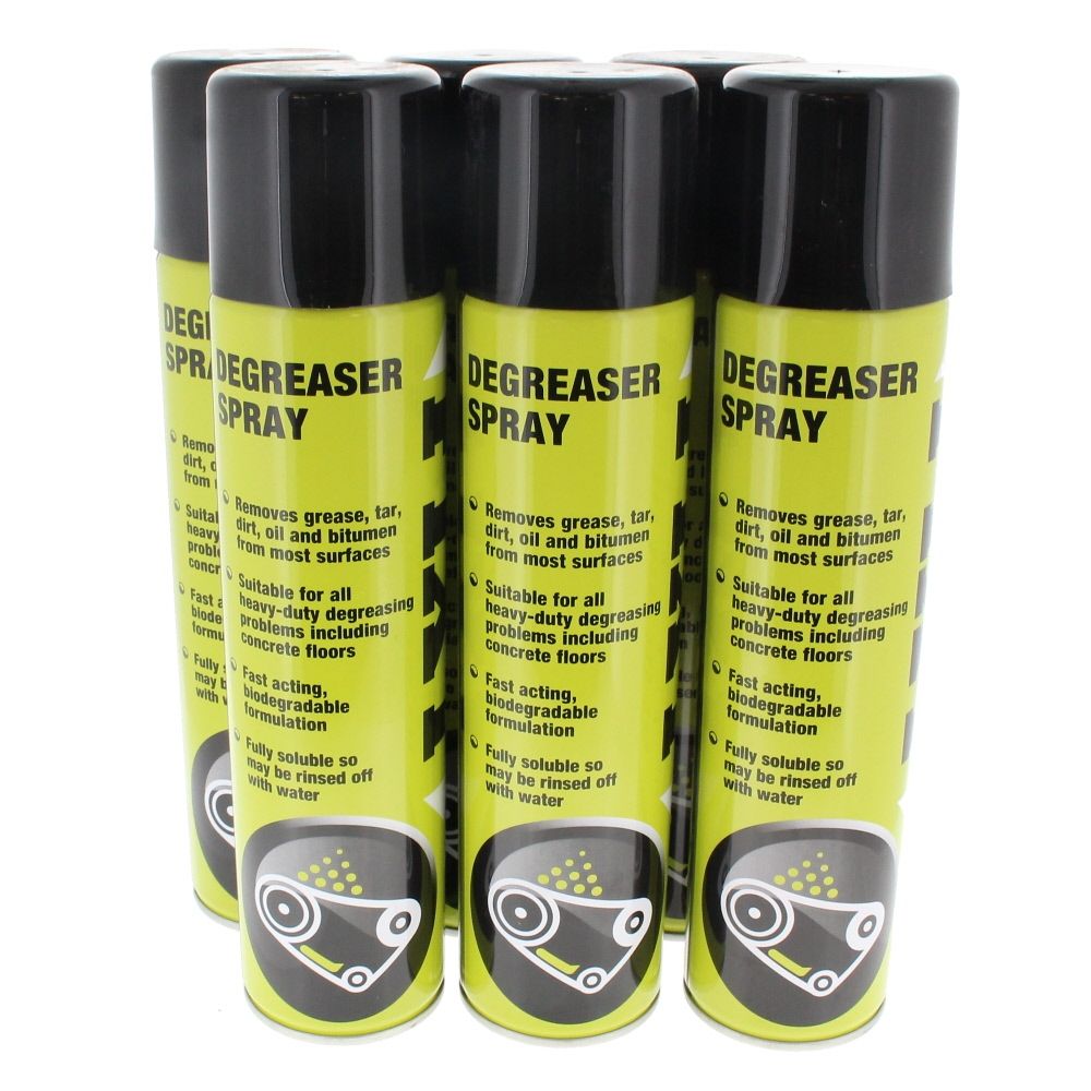 FIXT Degreaser Spray - 400ml Aerosol - Pack of 6 | L&S Engineers
