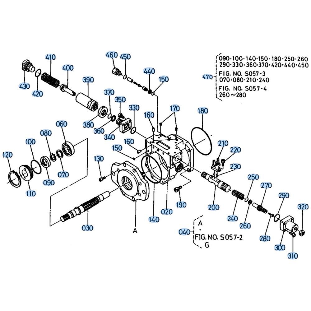 Pump Assembly for Kubota R510 Loader | L&S