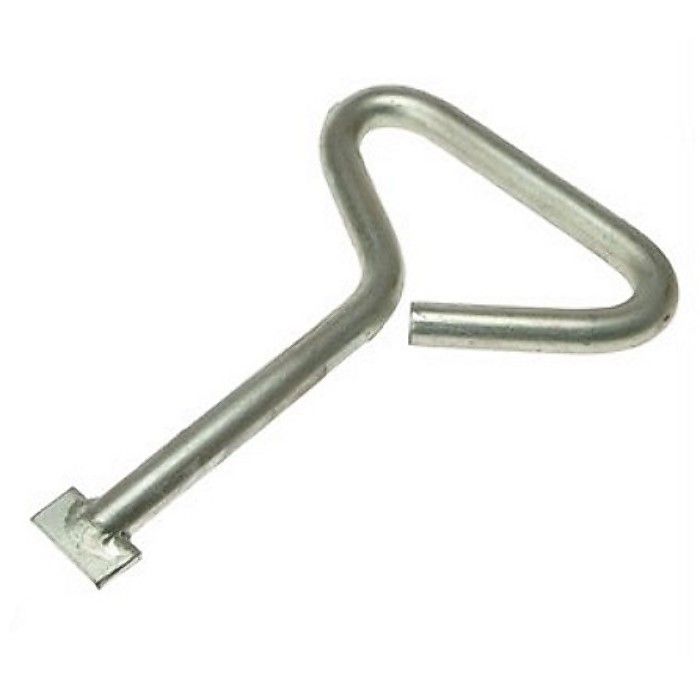 Manhole Cover Lifter 600mm Steel Bar with Welded Key | L&S