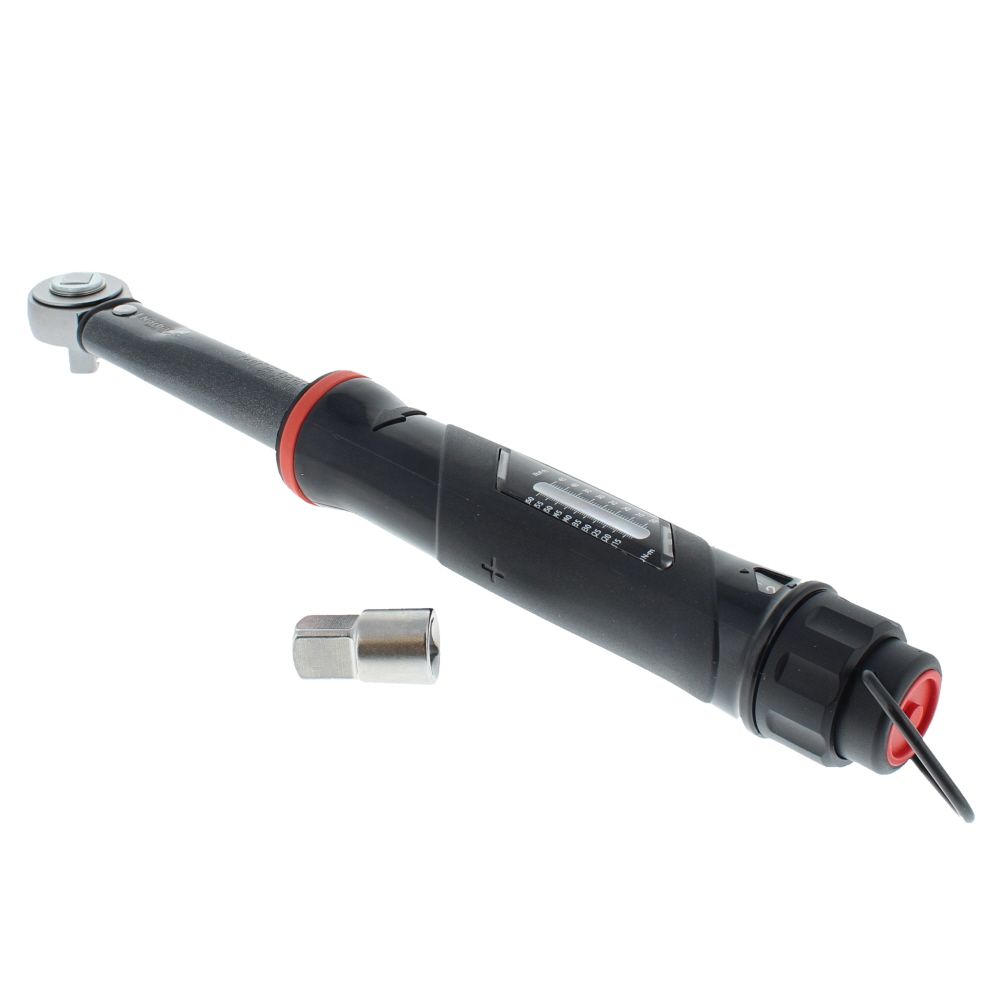 NorTorque 60 Adjustable Dual Scale Ratchet Torque Wrench 3/8" Drive 12 ...