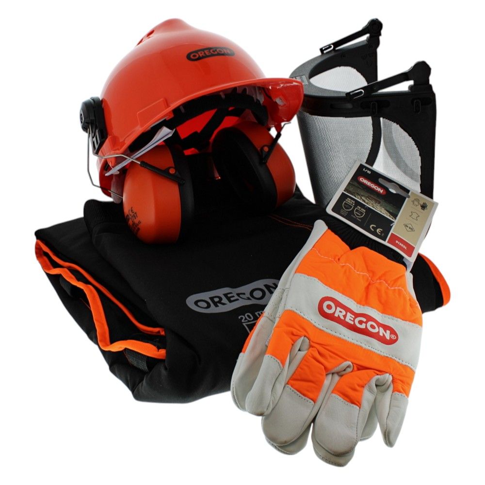 Safety Kit, (CHAPS, Gloves & Helmet) - Genuine Oregon Part - OEM No ...