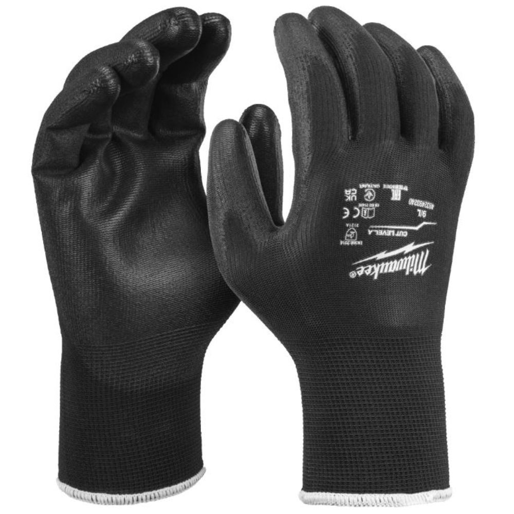 Milwaukee Pack General Gloves – Size: 7/S – 12 Pack | L&S