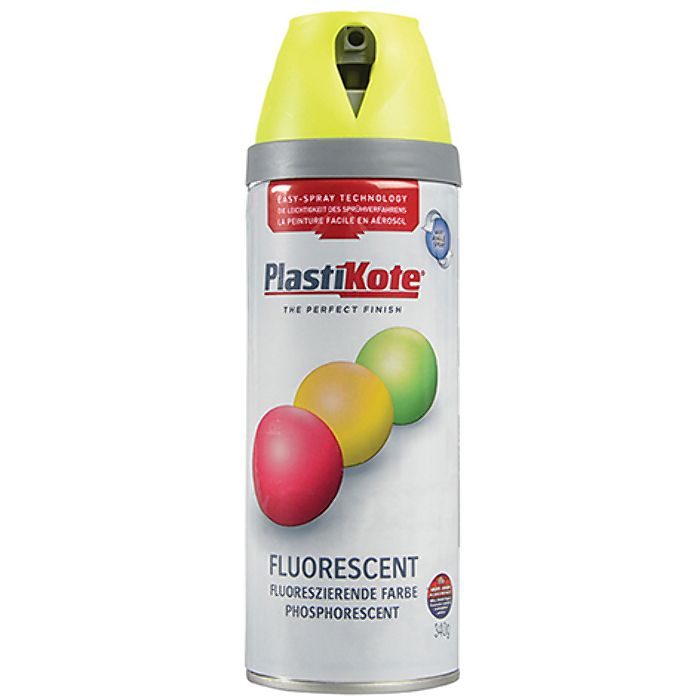 Neon Spray 400ml for Plasti-kote Safety and Craft Projects | L&S