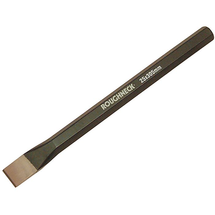 Cold Chisel 254 x 25mm (10in x 1.in) 19mm Shank by Roughneck - 31-980 | L&S