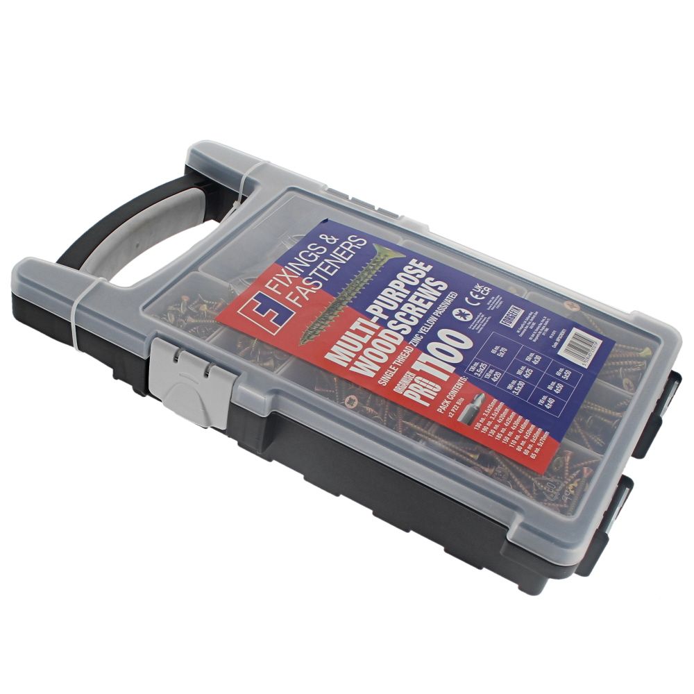 Multi-Purpose Screw Kit - Box of 1100 | L&S
