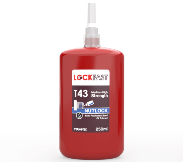 T43 (Replaces Loctite 243) Retaining Compound - 250ml | L&S